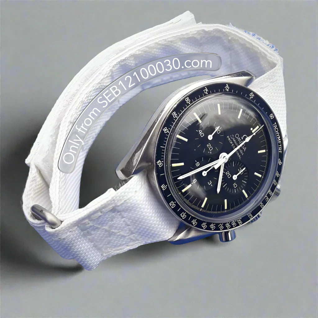 White NASA Watch Strap - Beta Cloth – Kizzi Precision Flightgear