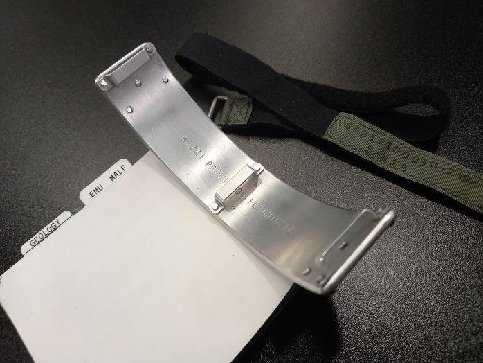 Apollo 15 EVA-1 cuff checklist – Kizzi Precision Flightgear